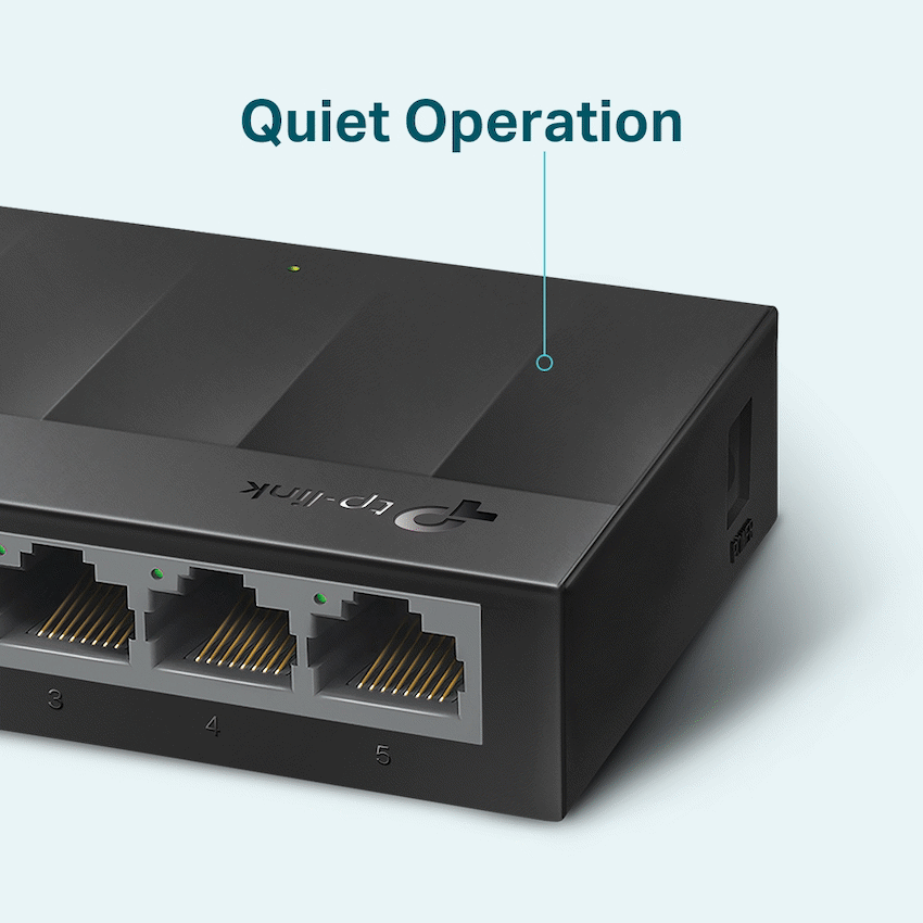 TP-Link LiteWave LS1005G 5-Port Gigabit Desktop Switch - Tribecca Supplies